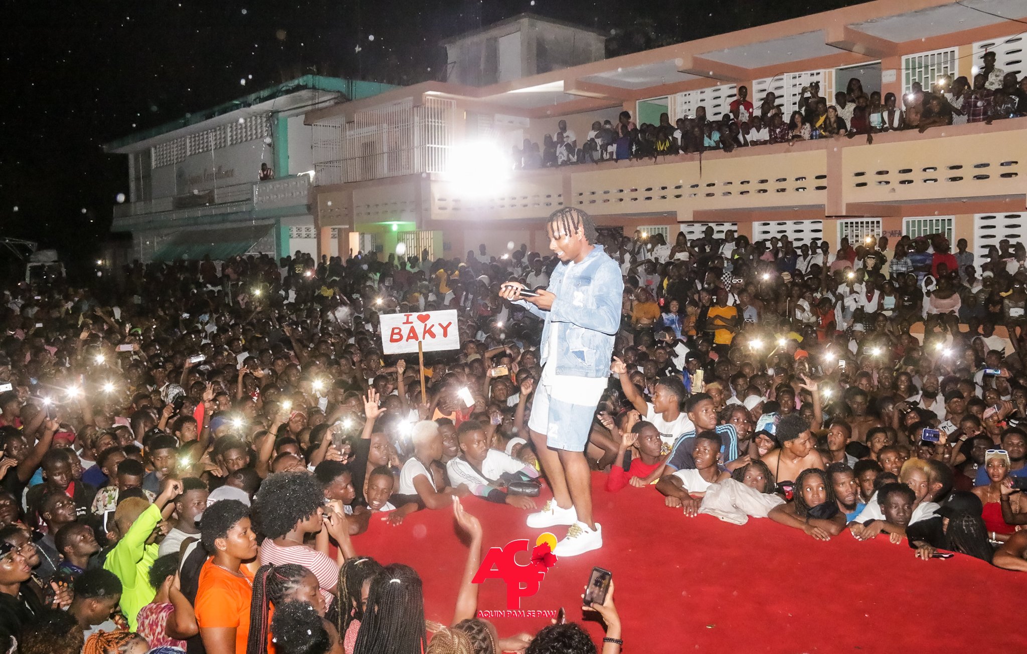 Baky Popile ‘’ en concert dans sa ville natale le 23 Juillet 2022 , un ...